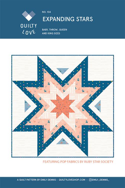 Expanding Stars Quilt Pattern – Z Fabrics